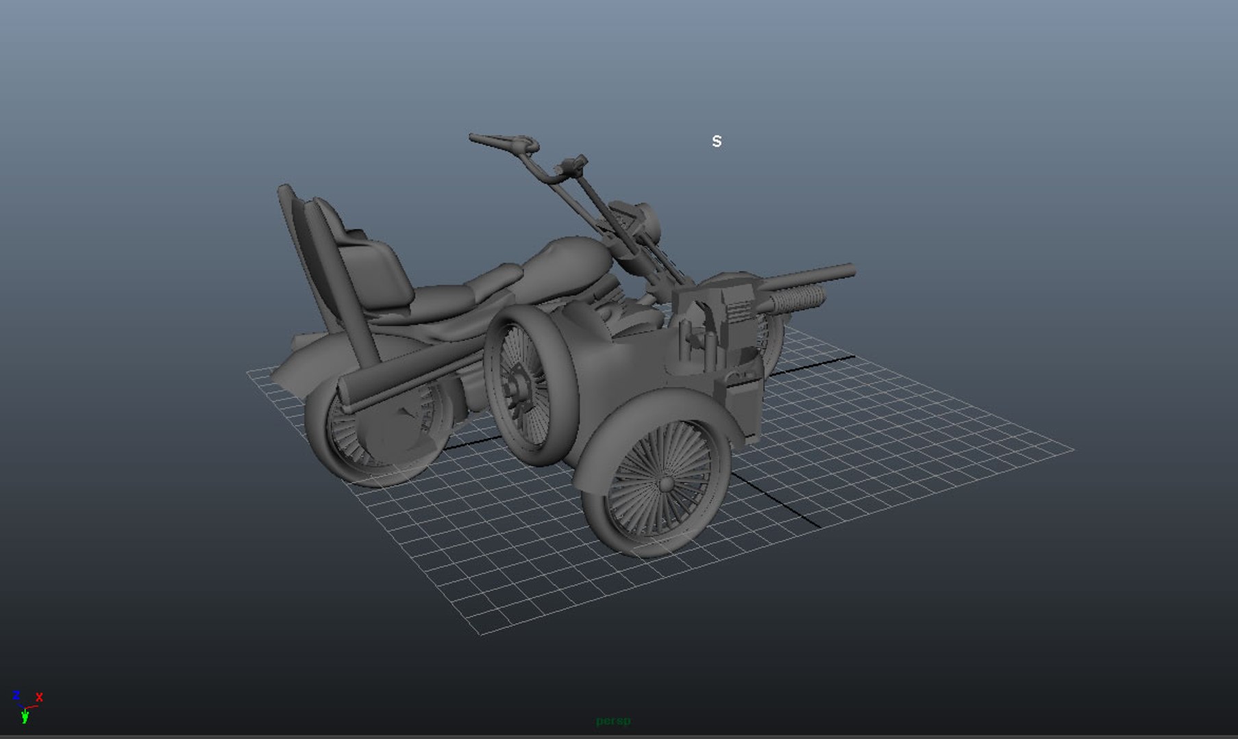 Maya Motorcycle