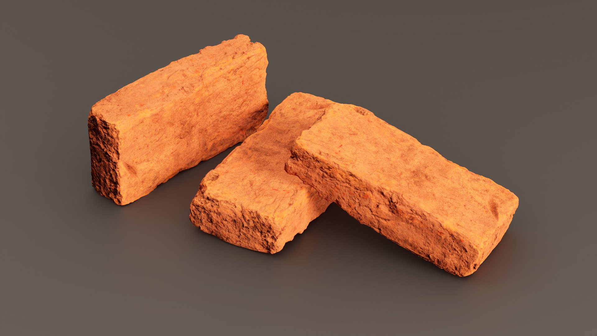 3D Old Brick LODs PBR 8K - TurboSquid 2335539