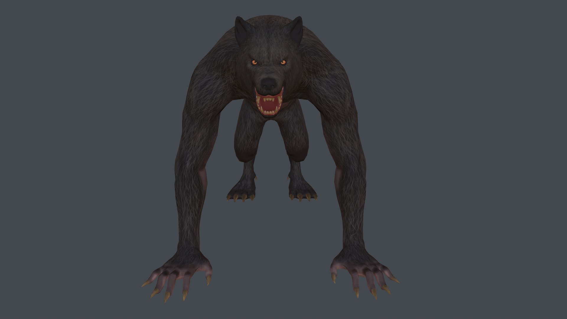 3D Werewolf Games | 1146987 | TurboSquid