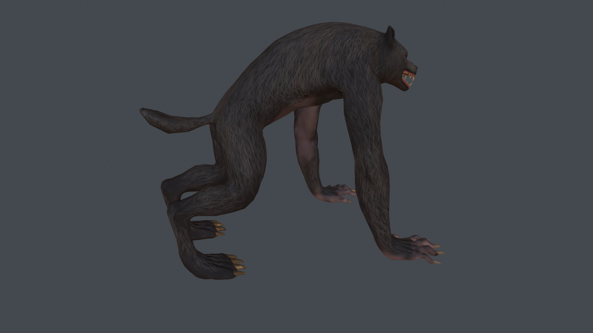 3D Werewolf Games | 1146987 | TurboSquid