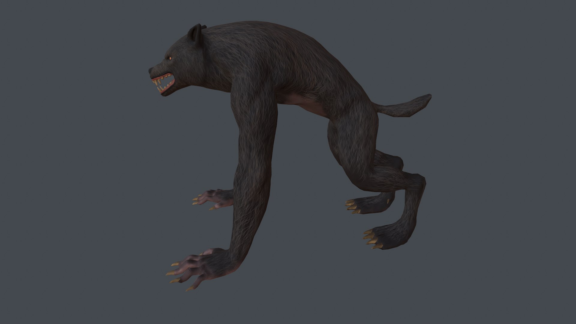 3D Werewolf Games | 1146987 | TurboSquid