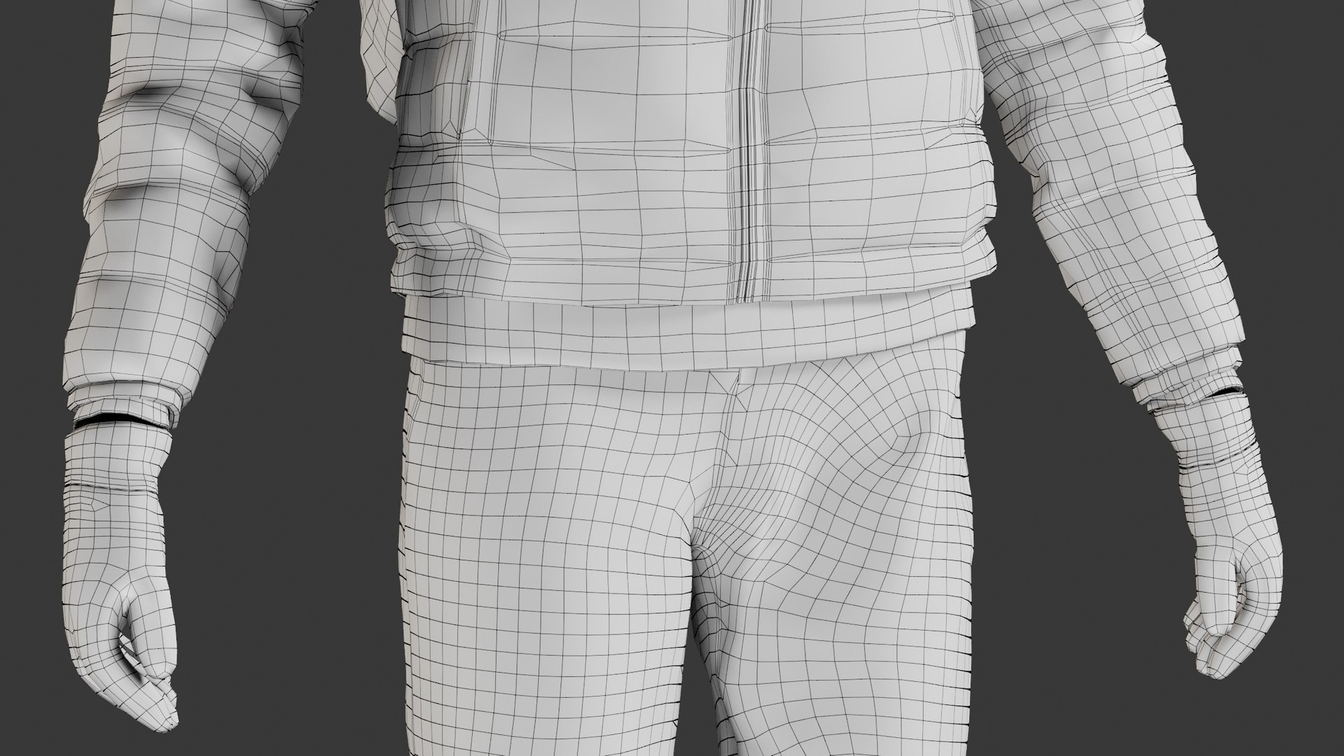 Mesh Clothing 23 - 3D Model - TurboSquid 1667664