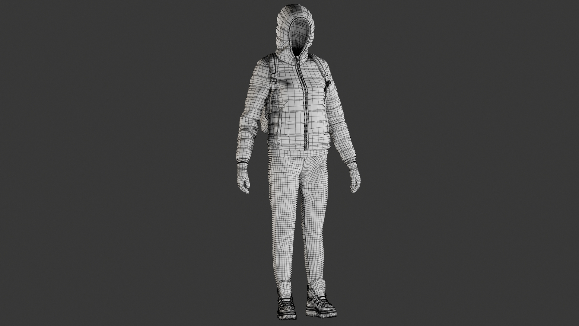 Mesh Clothing 23 - 3D Model - TurboSquid 1667664