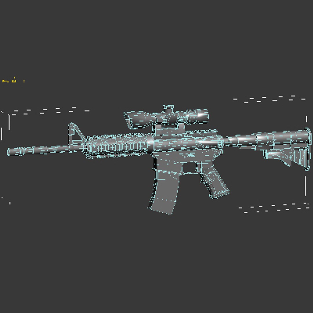 M4a1 M4 3d Model