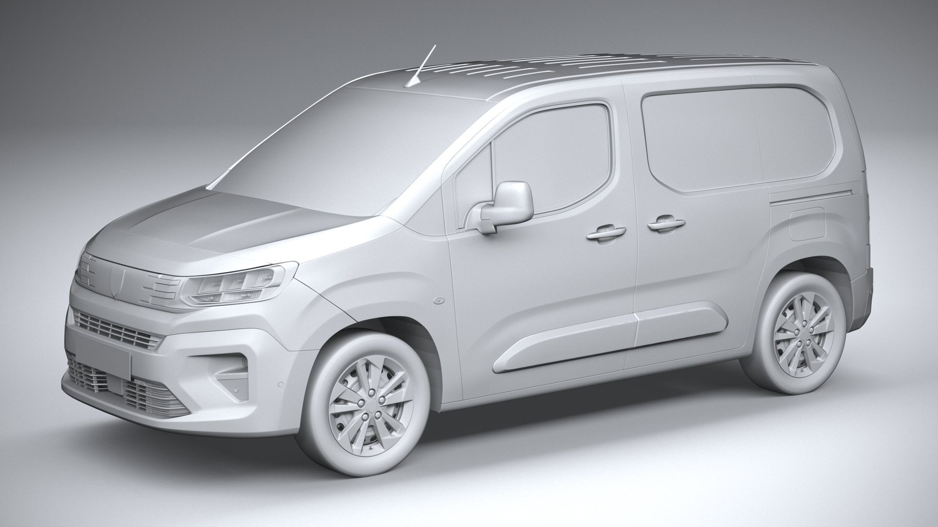 3D Peugeot Partner 2024 - TurboSquid 2259244