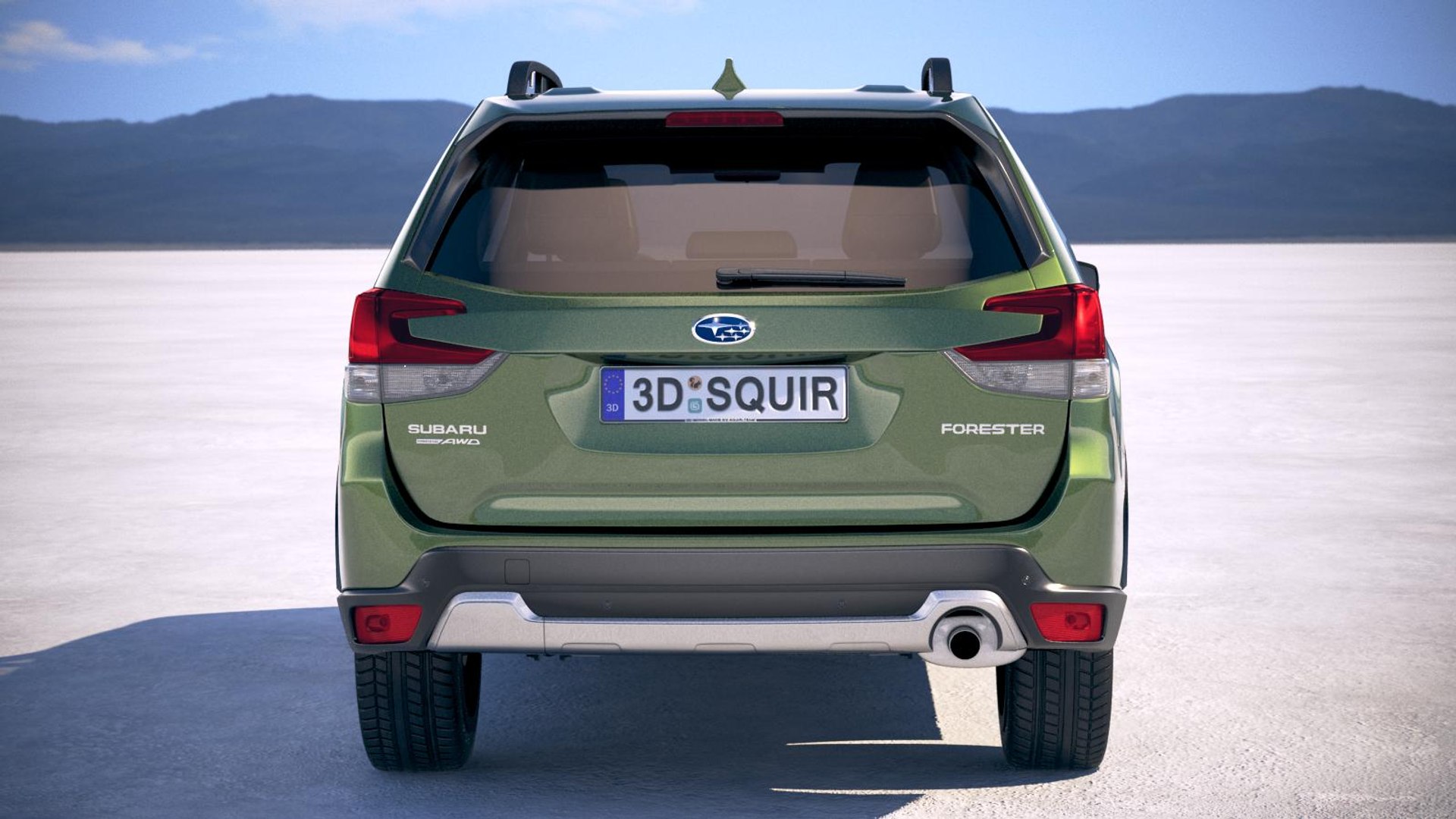 Subaru Forester 2019 3D Model - TurboSquid 1321947