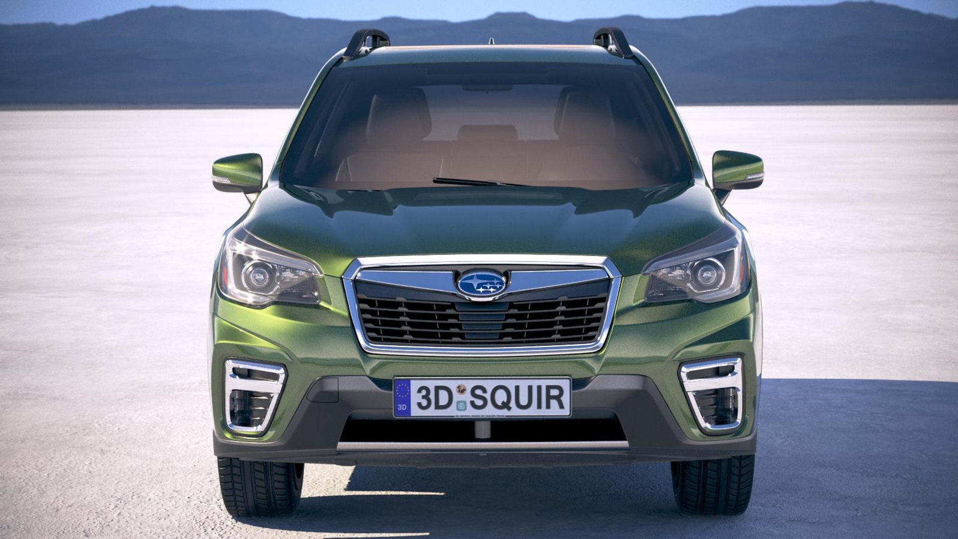 Subaru Forester 2019 3D Model - TurboSquid 1321947