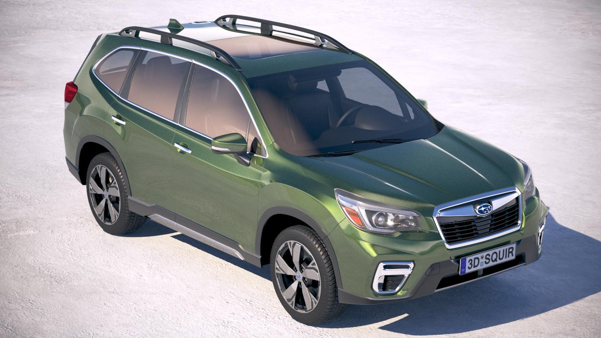 Subaru Forester 2019 3D Model - TurboSquid 1321947