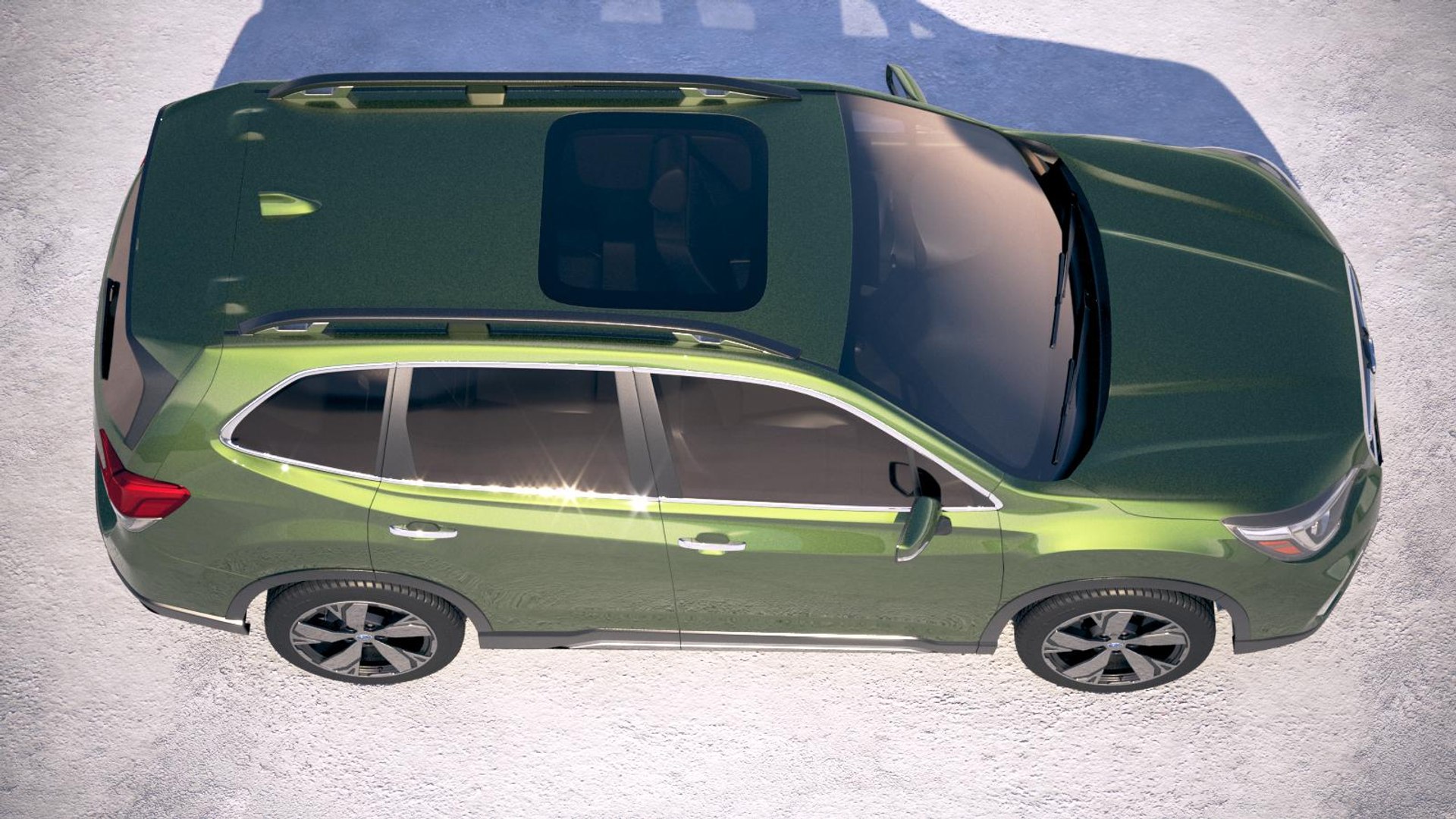 Subaru Forester 2019 3D Model - TurboSquid 1321947