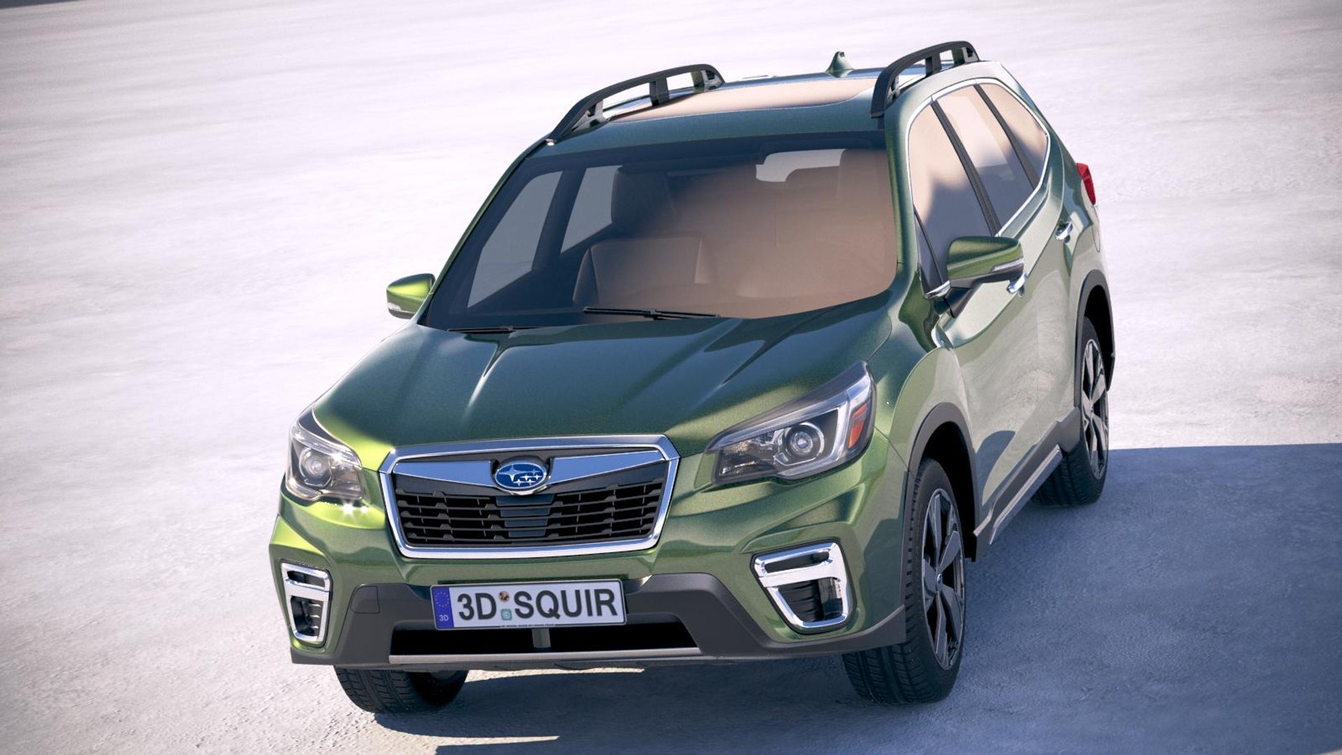 Subaru Forester 2019 3D Model - TurboSquid 1321947