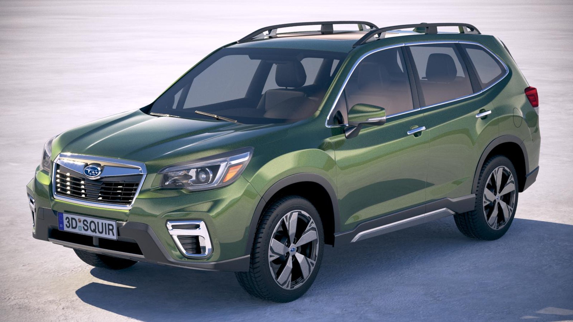 Subaru forester 2019 3D model - TurboSquid 1321947