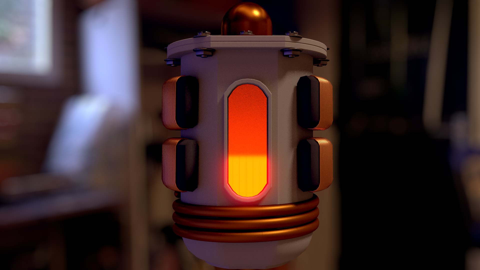 reactor 3d model