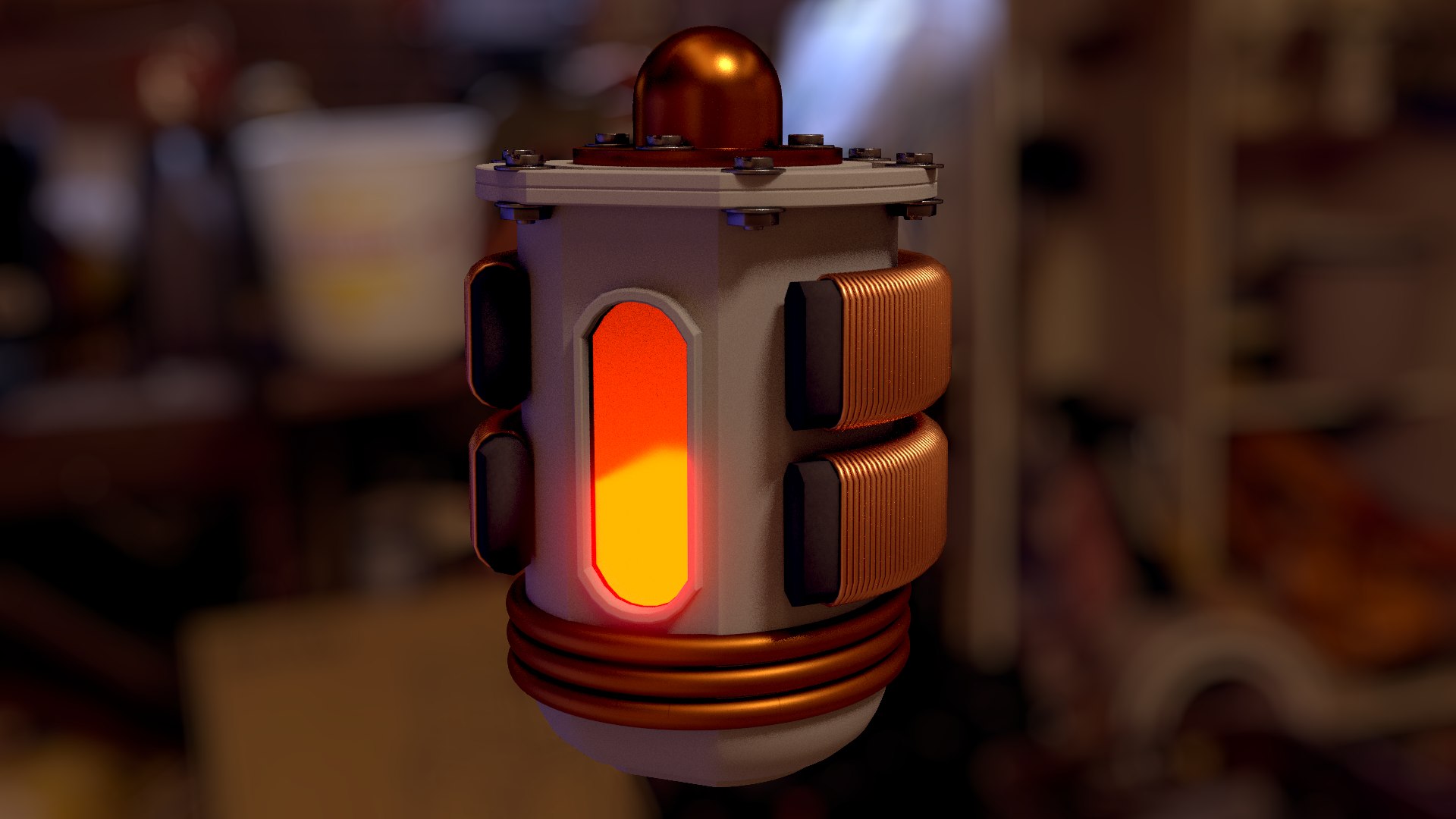 reactor 3d model