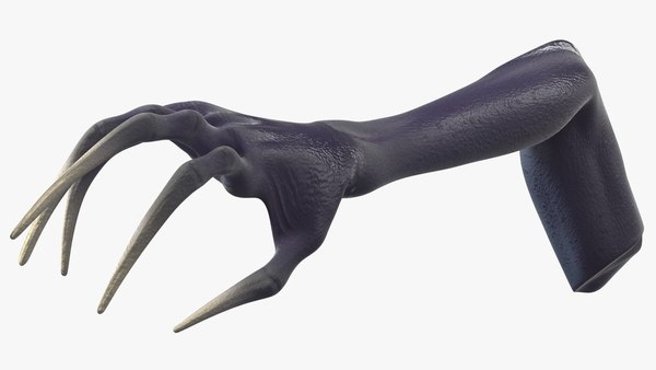 3D model scary creature arm - TurboSquid 1703090