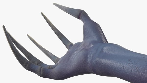 3D model scary creature arm - TurboSquid 1703090