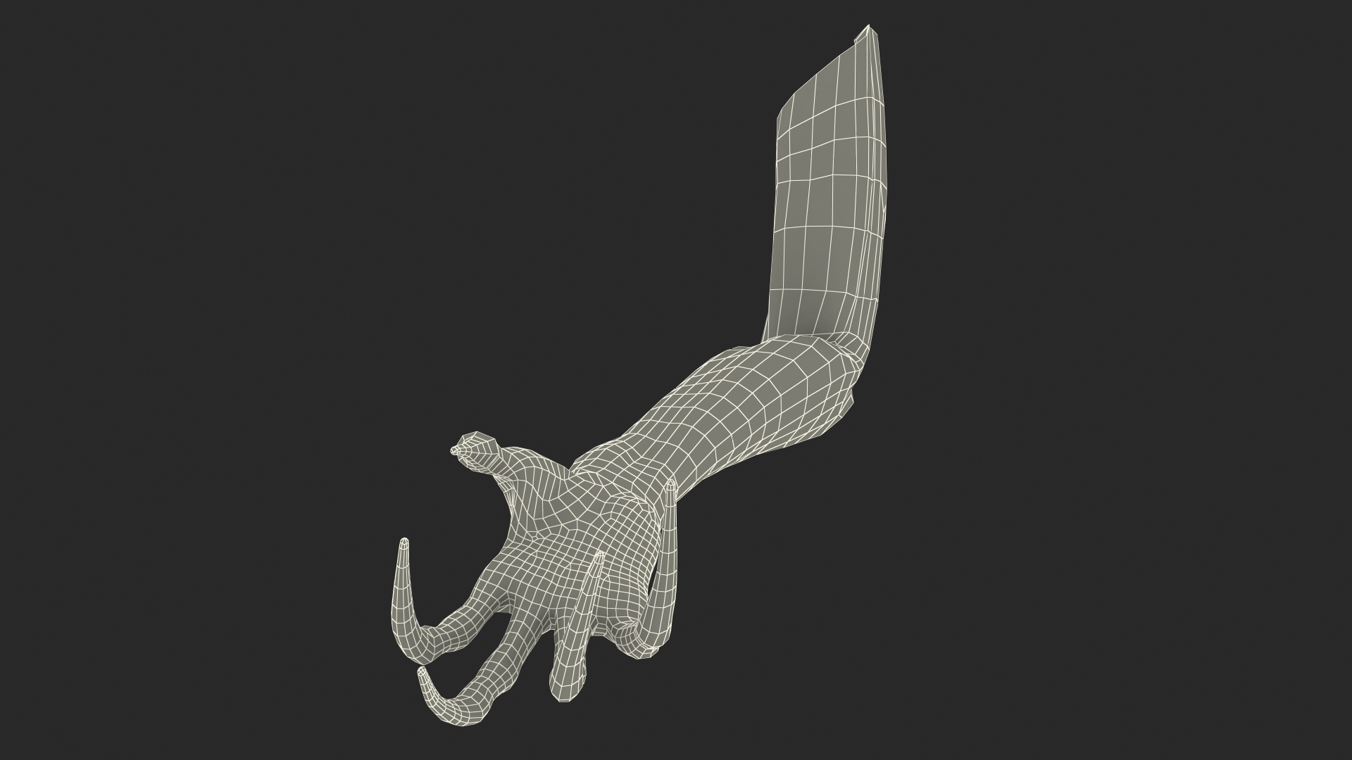 3D Model Scary Creature Arm - TurboSquid 1703090