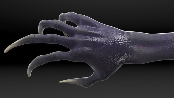 3D model scary creature arm - TurboSquid 1703090