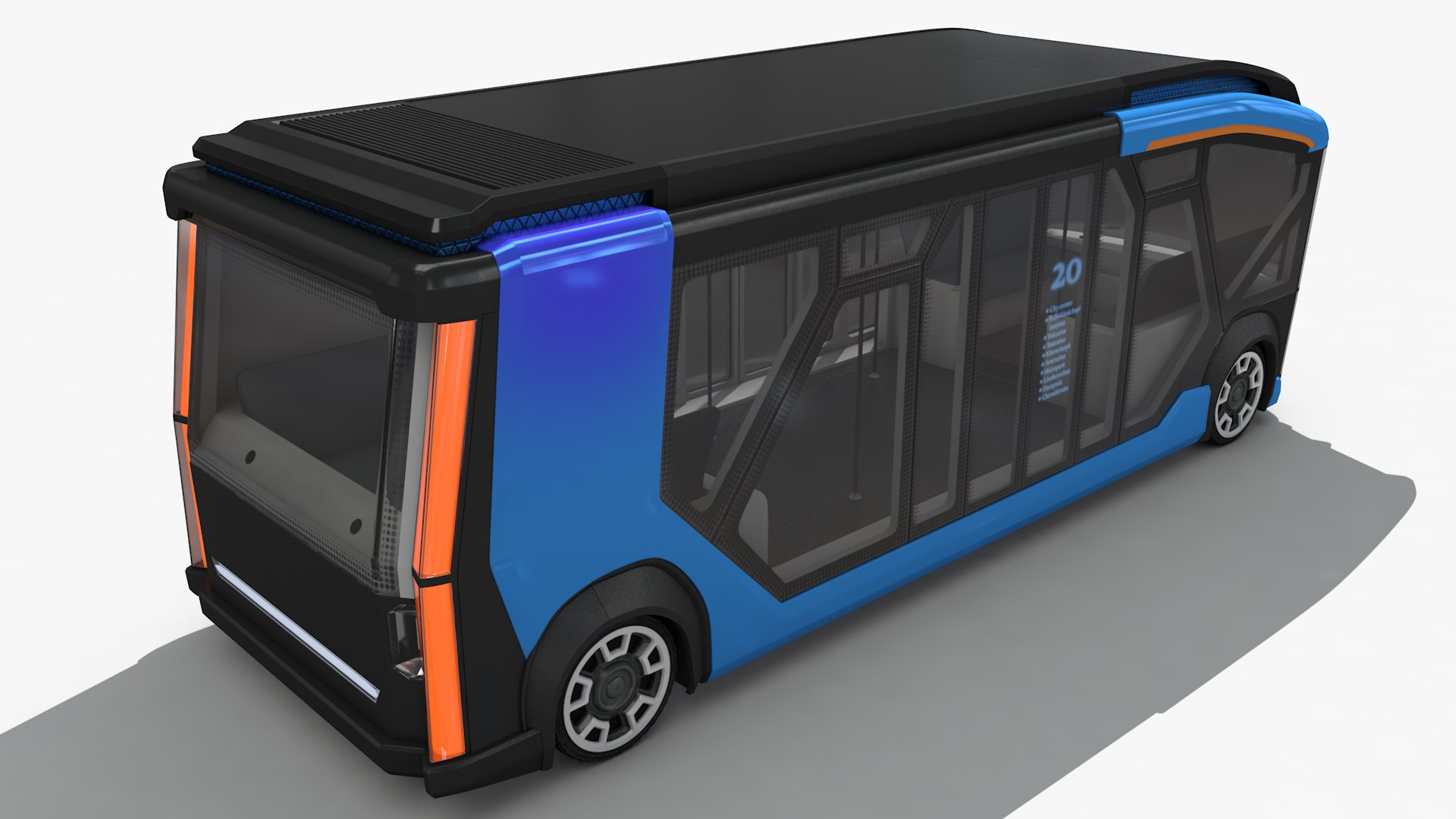 Electric Bus 3D - TurboSquid 1469007