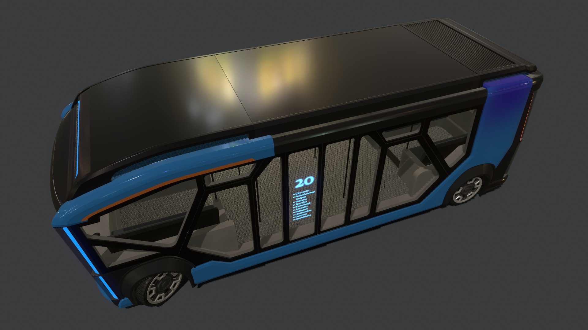 Electric bus 3D - TurboSquid 1469007