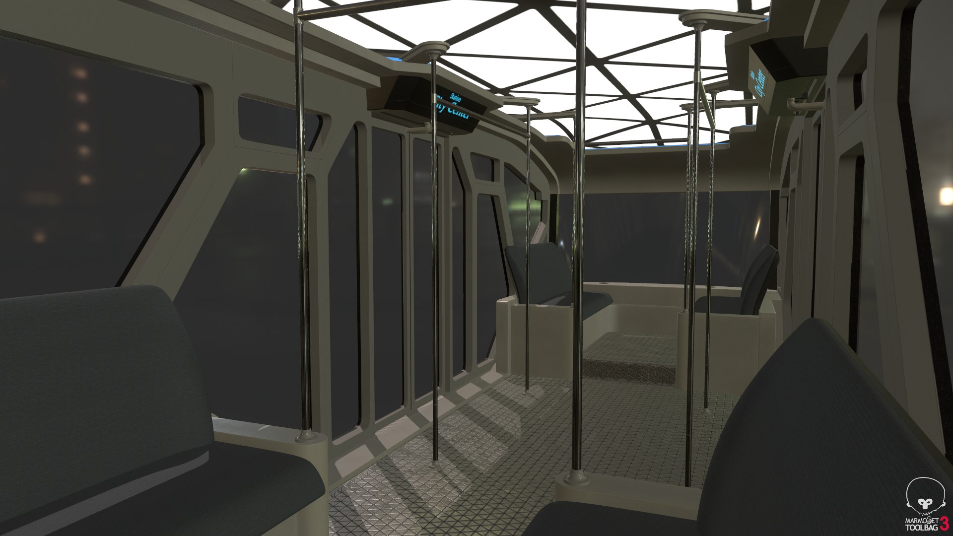 Electric bus 3D - TurboSquid 1469007