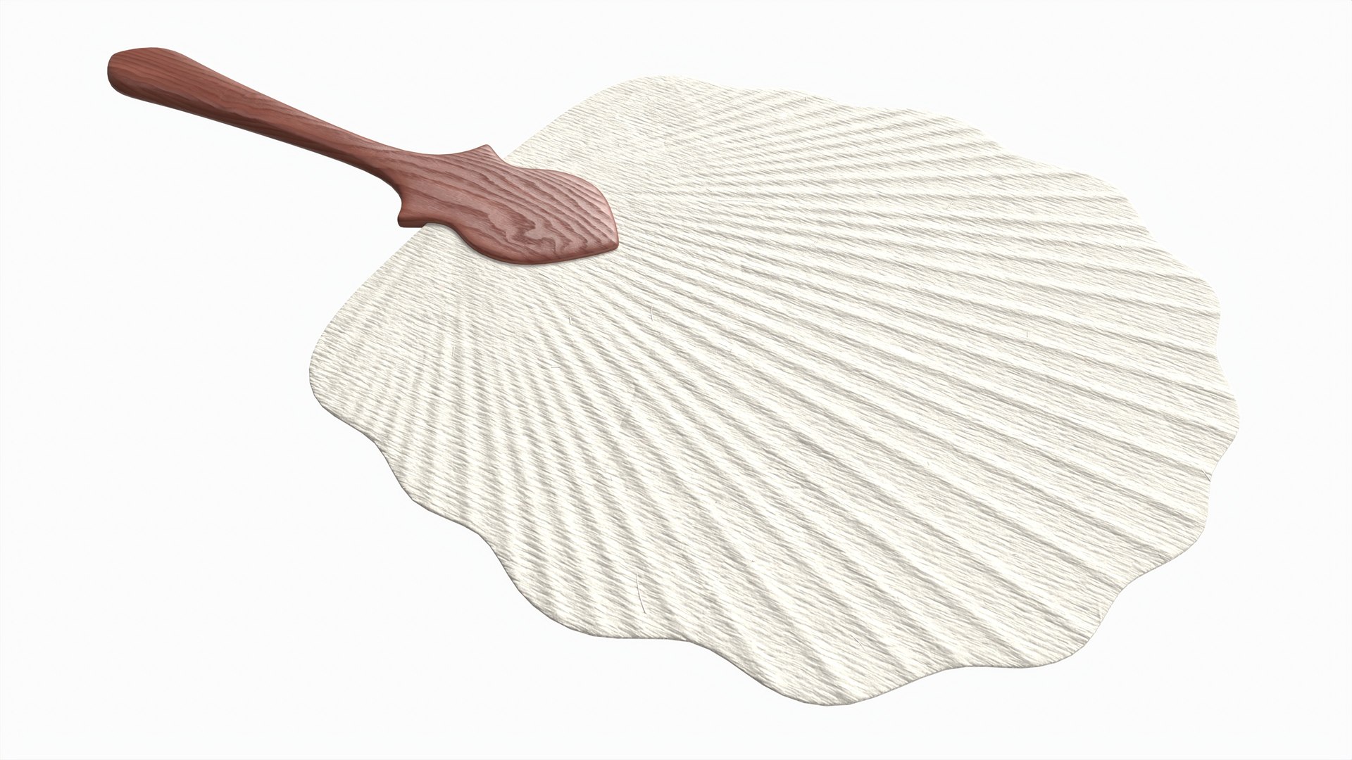 Free 3D Japanese Hand Fan Uchiwa 03 - TurboSquid 2134554