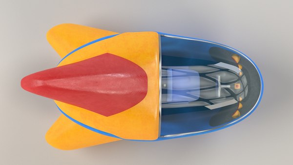 Cartoon Spaceship 3D Model model - TurboSquid 1714449