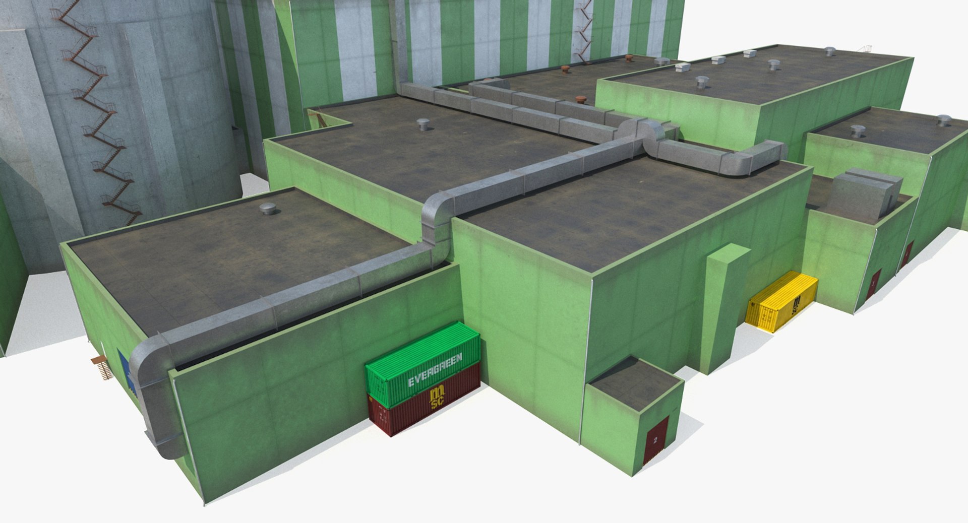 Nuclear Power Plant Reactor 3D Model - TurboSquid 1251957