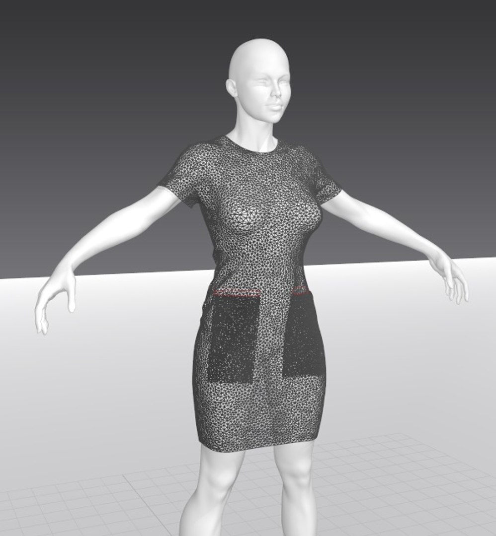 Dress02 Marvelous 3D Model - TurboSquid 1477428