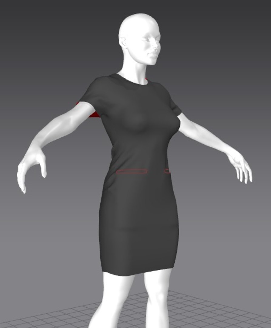 Dress02 Marvelous 3D Model - TurboSquid 1477428