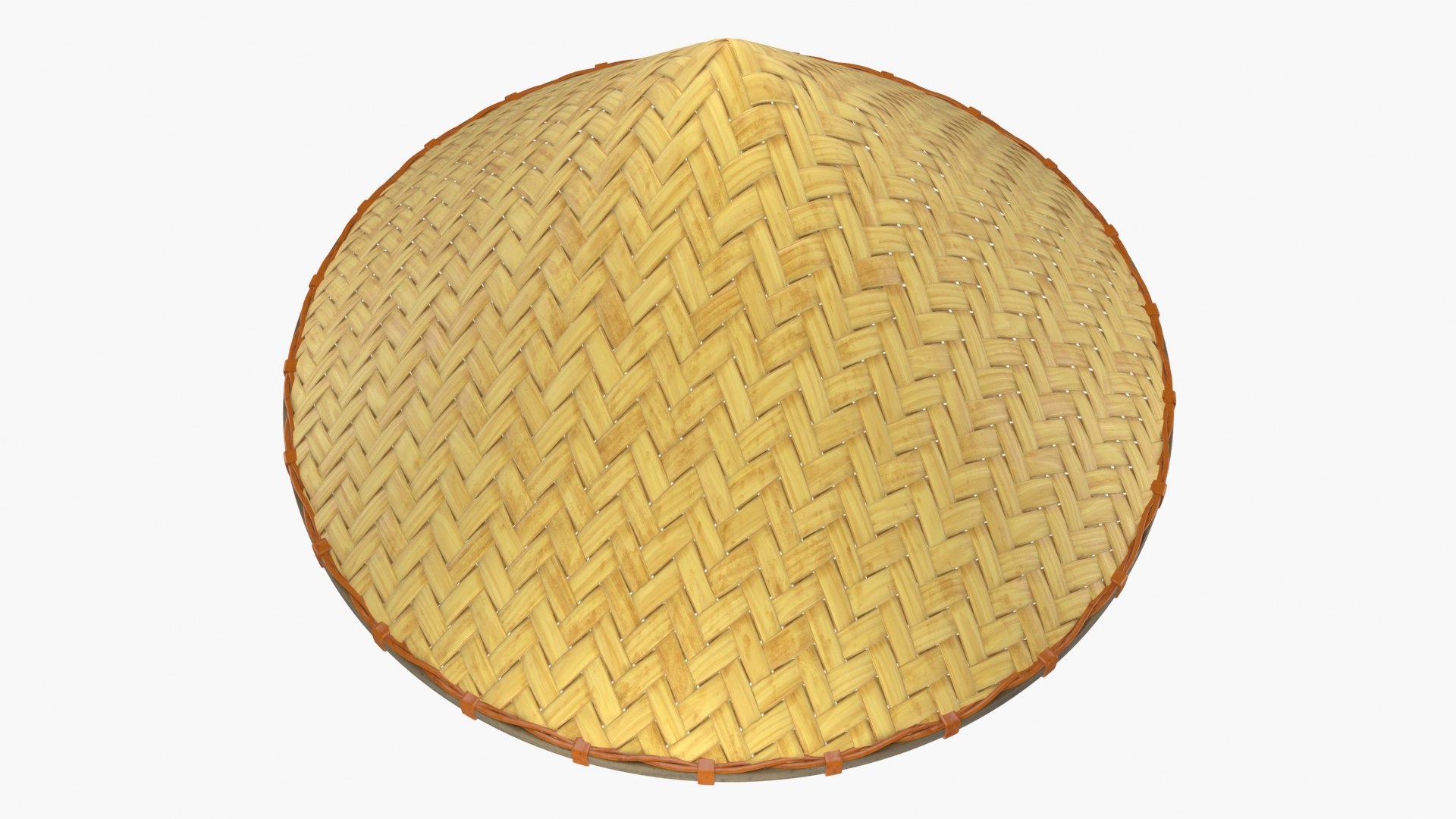 3D Bamboo Asian Hat - TurboSquid 1822871