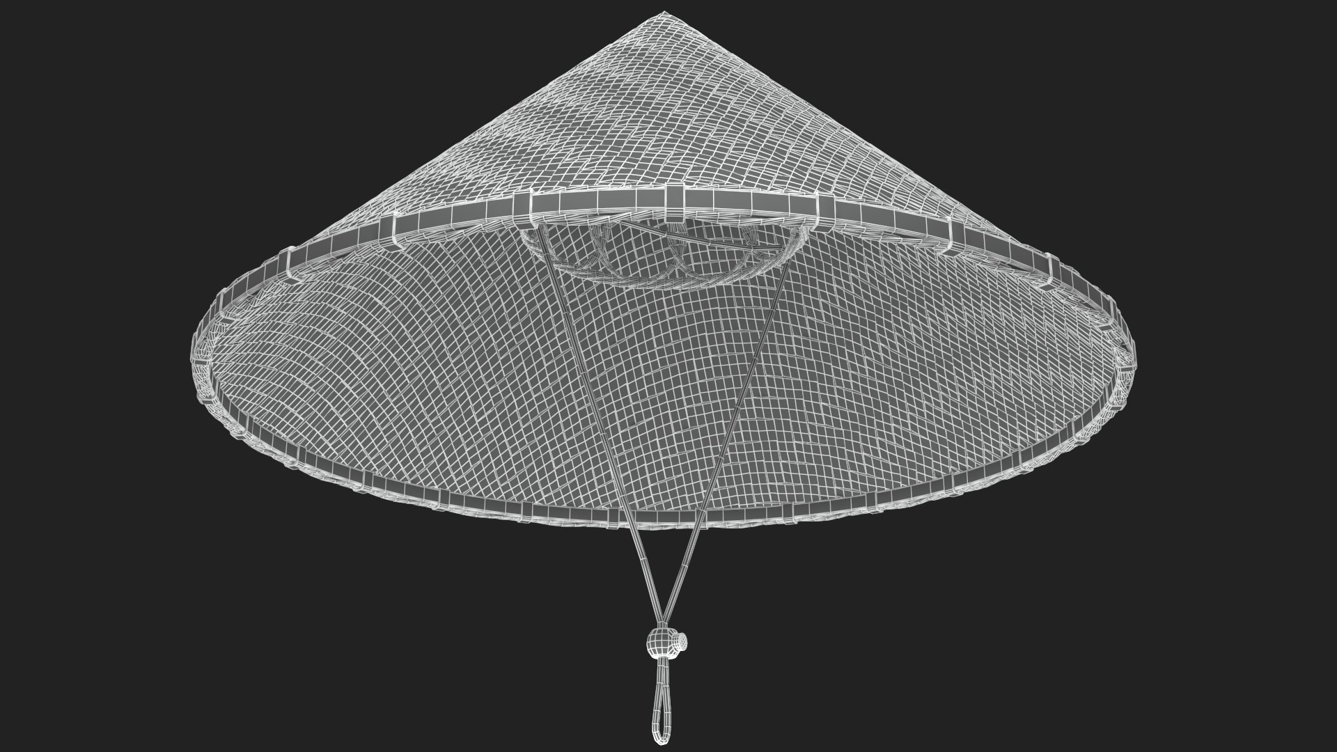 3D Bamboo Asian Hat - TurboSquid 1822871