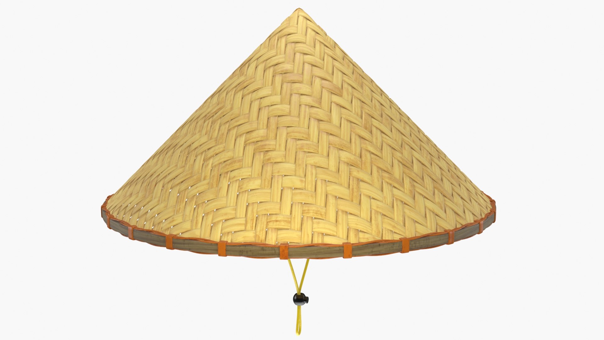 3D Bamboo Asian Hat - TurboSquid 1822871