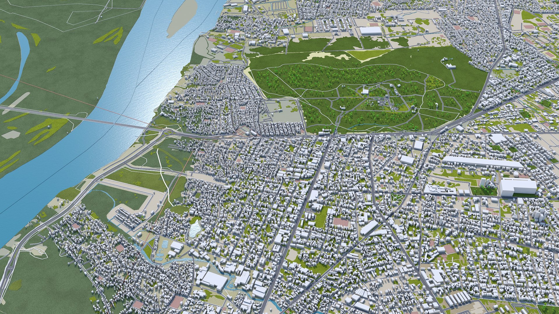 Asuncion Paraguay 3D Model - TurboSquid 2084614