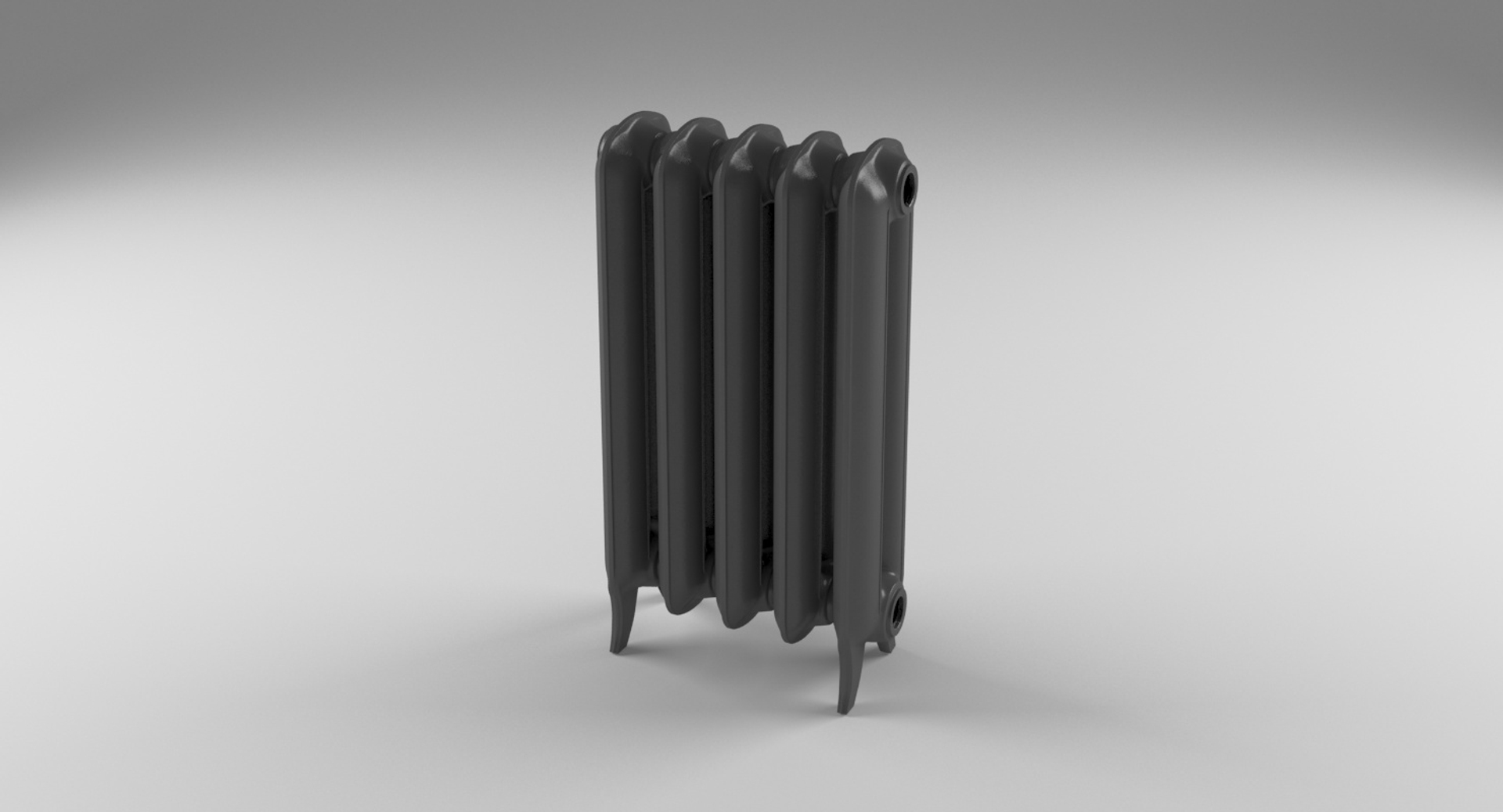 3D cast iron radiator - TurboSquid 1250298