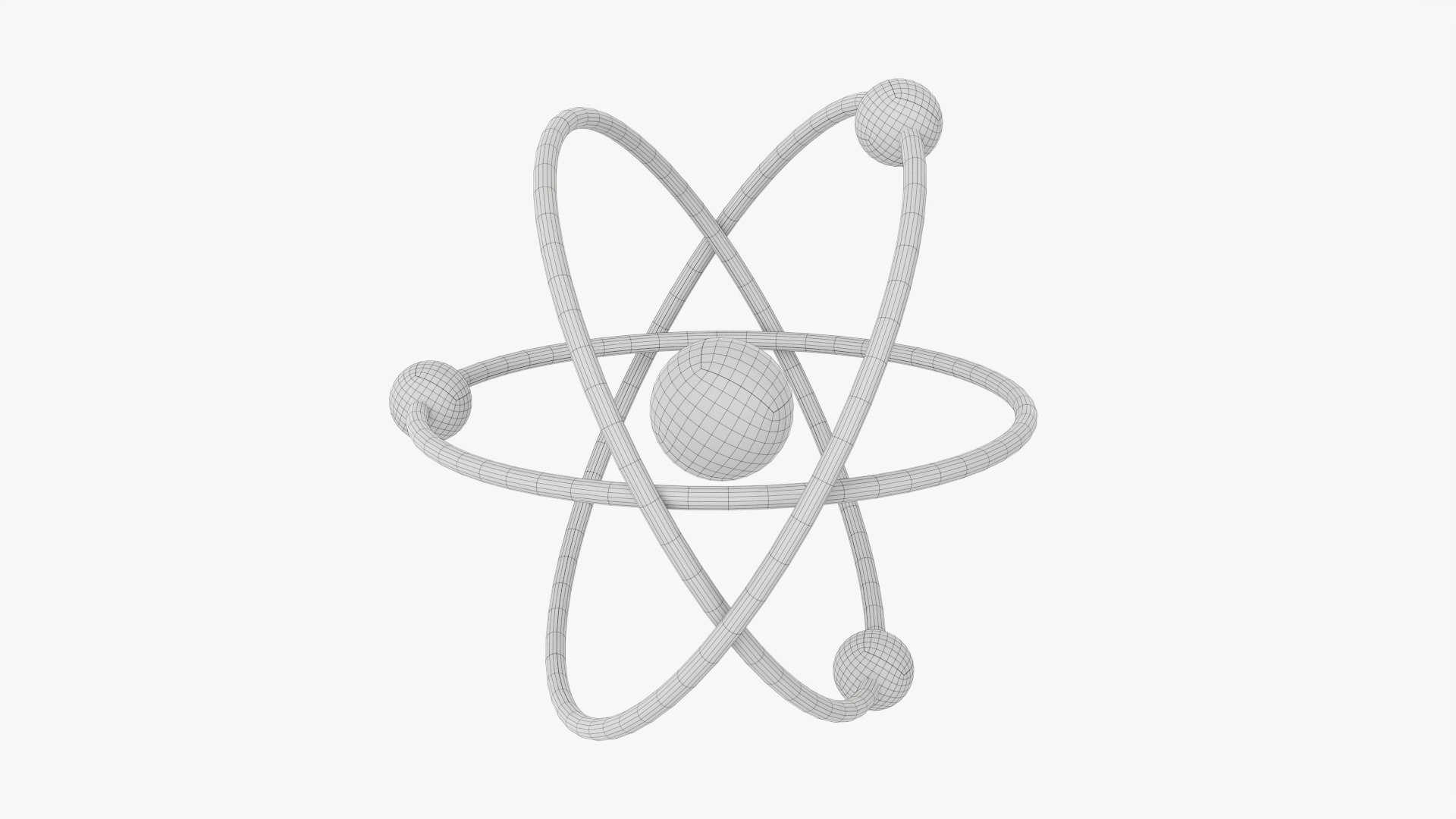Planetary Atomic Model 02 3D Model - TurboSquid 1754348