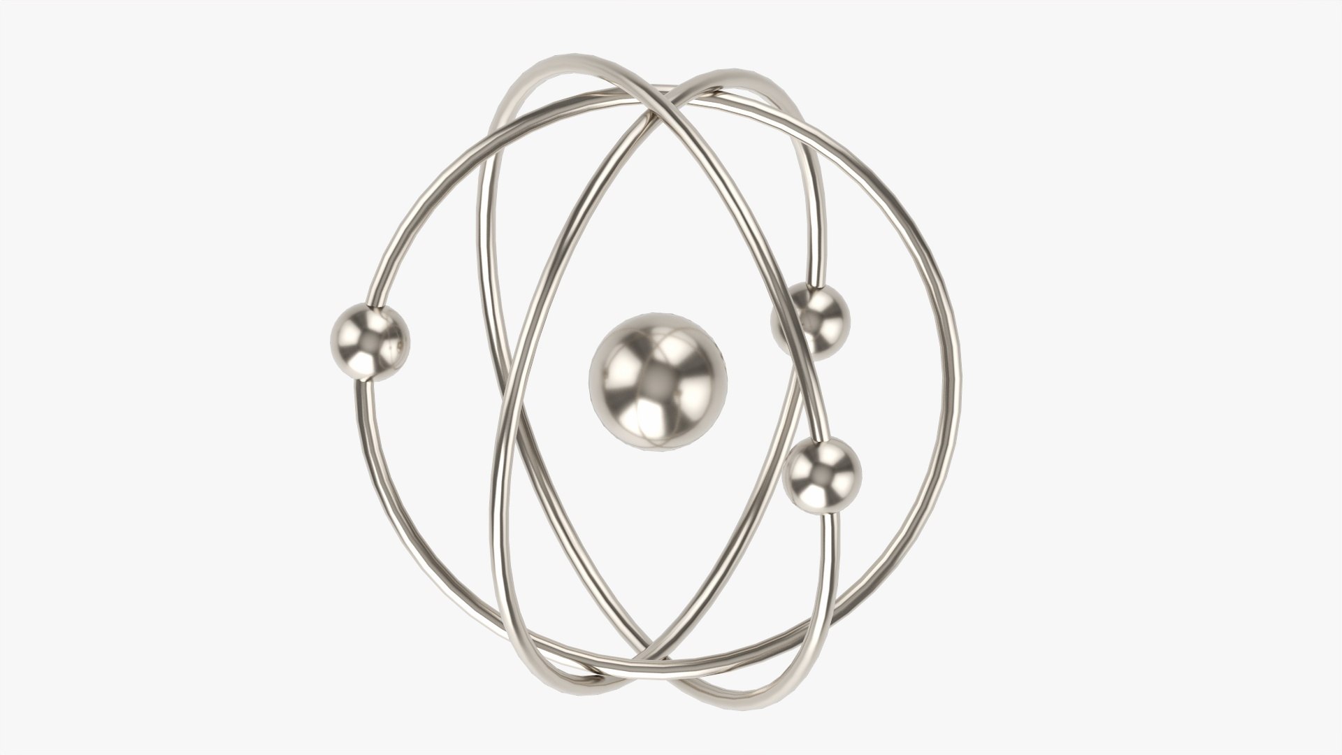 Planetary Atomic Model 02 3D Model - TurboSquid 1754348