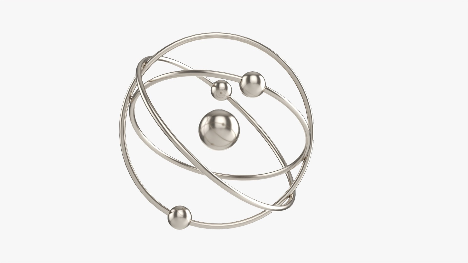 Planetary Atomic Model 02 3D Model - TurboSquid 1754348