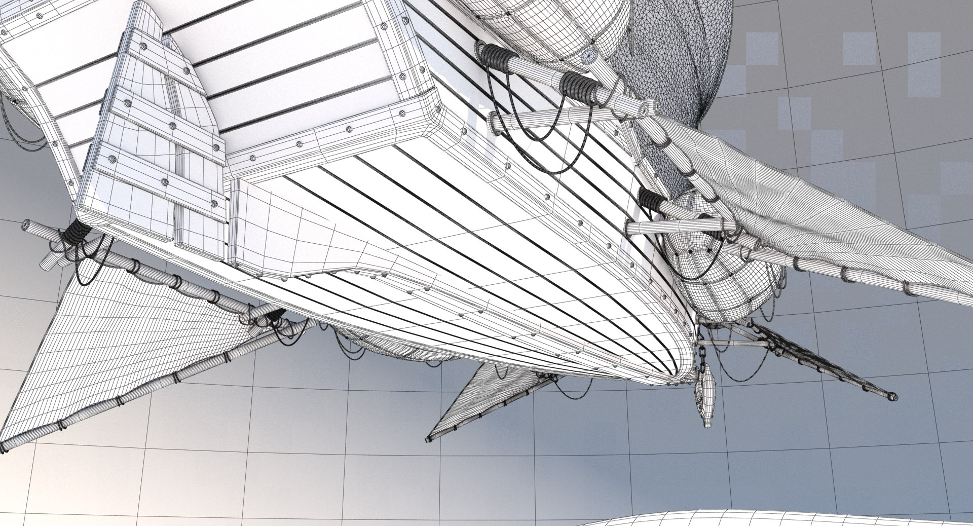 3D Flying Ship Model - TurboSquid 1386692