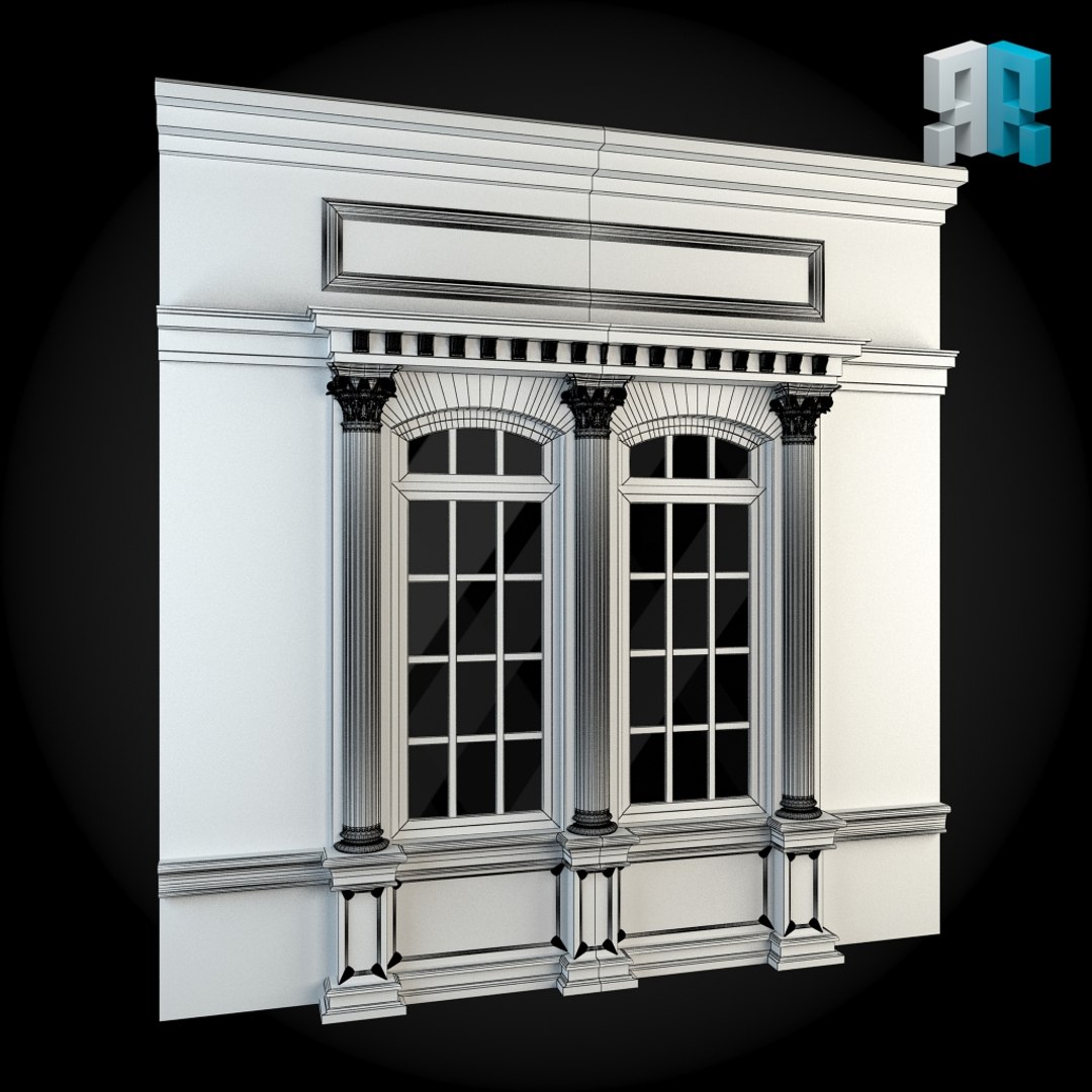 architectural modules 3d model