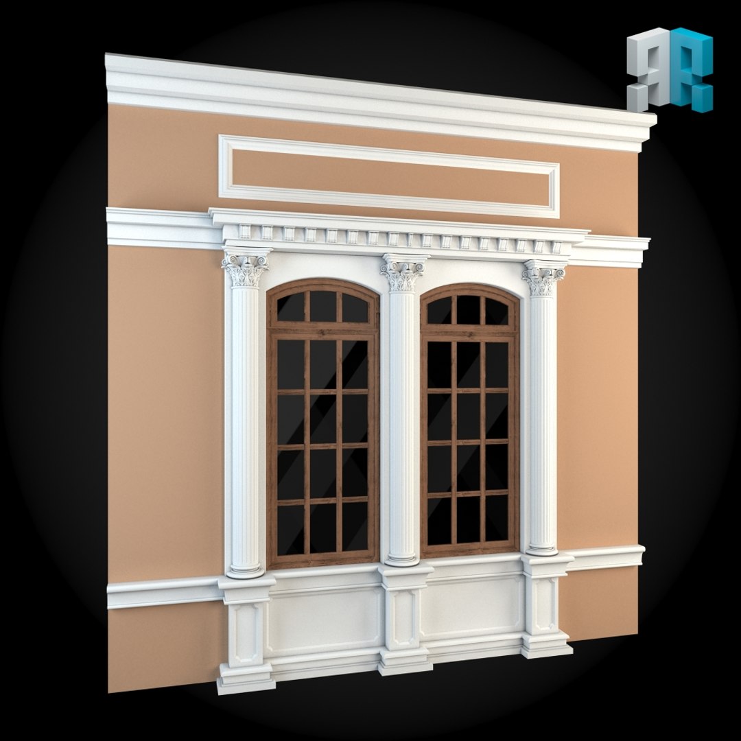 architectural modules 3d model