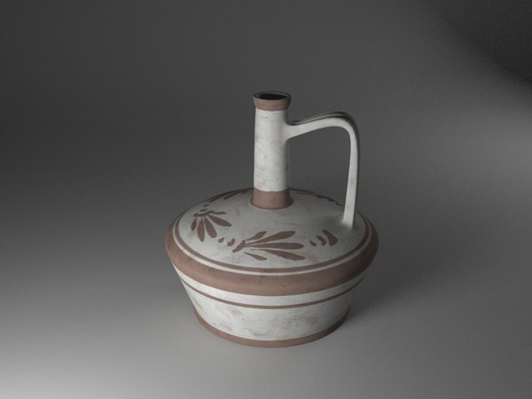 Ancient jar vase 3D model - TurboSquid 1622924