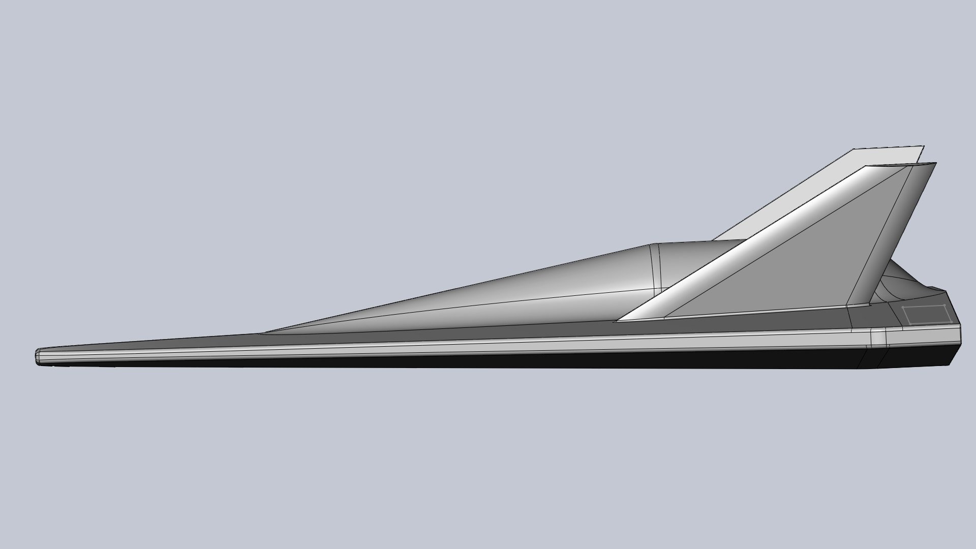 Design Ssto Spaceplane Rocket Model - TurboSquid 1321358