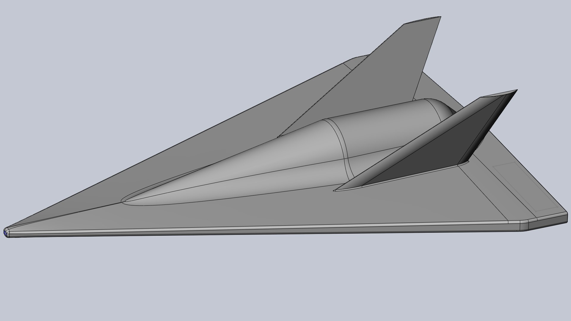 Design Ssto Spaceplane Rocket Model - TurboSquid 1321358