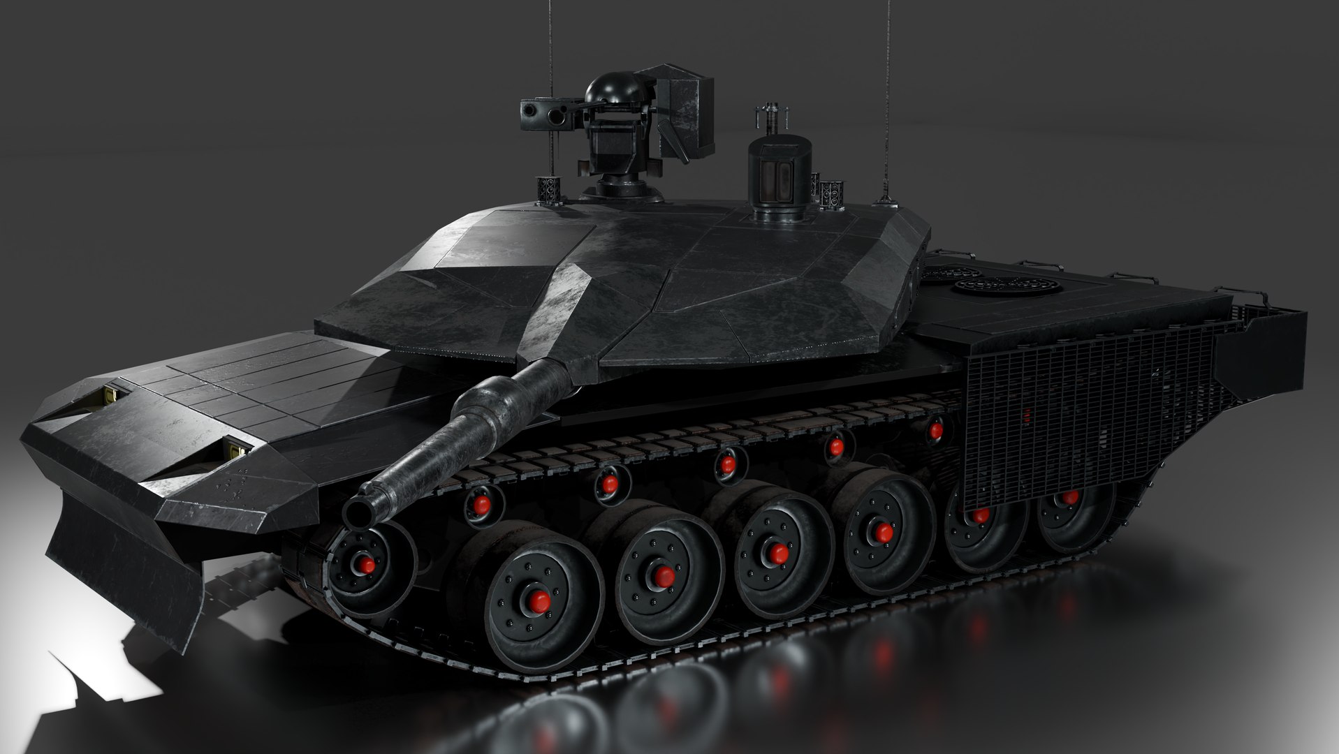3D Concept Tank Design - TurboSquid 2181083