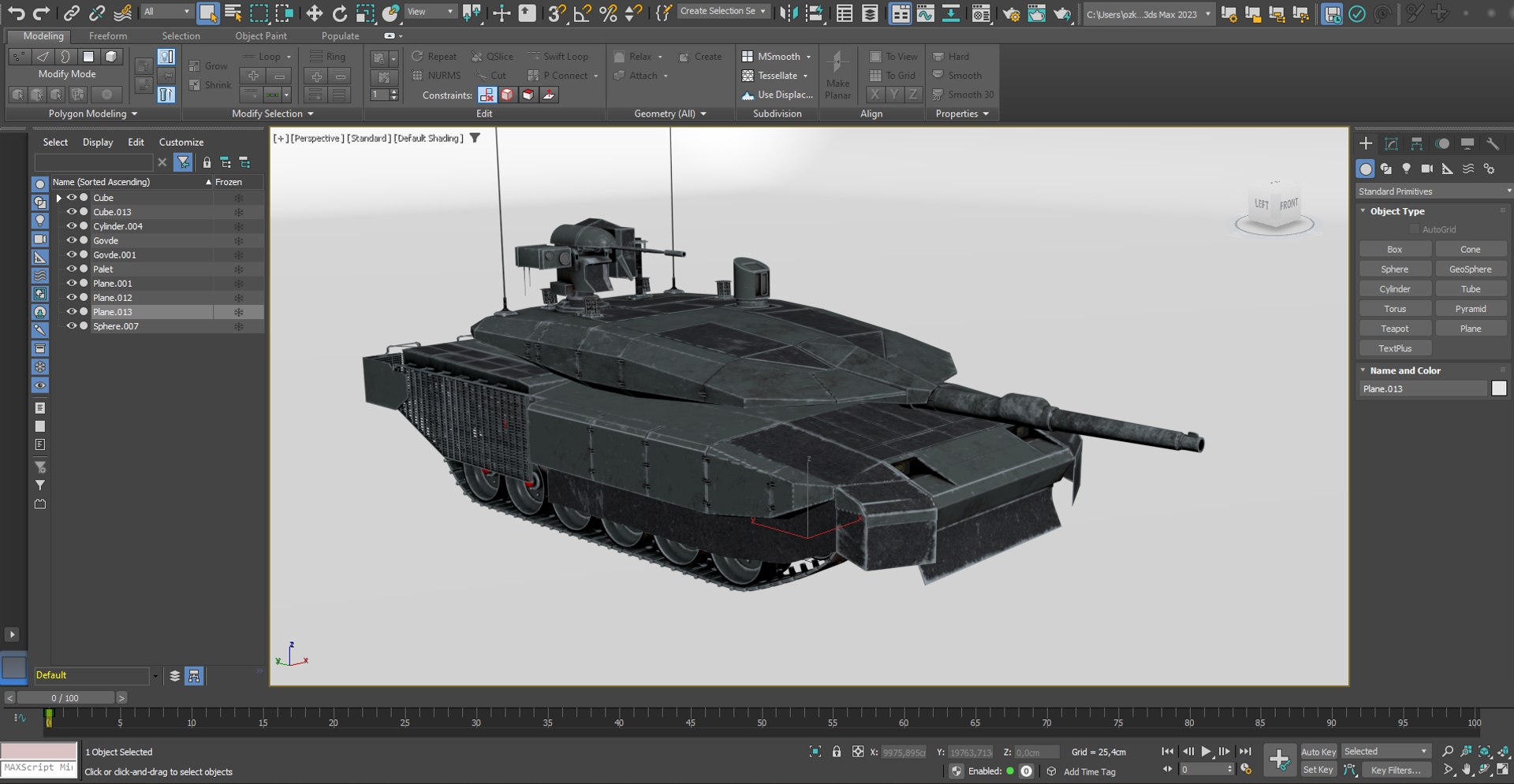 3D Concept Tank Design - TurboSquid 2181083