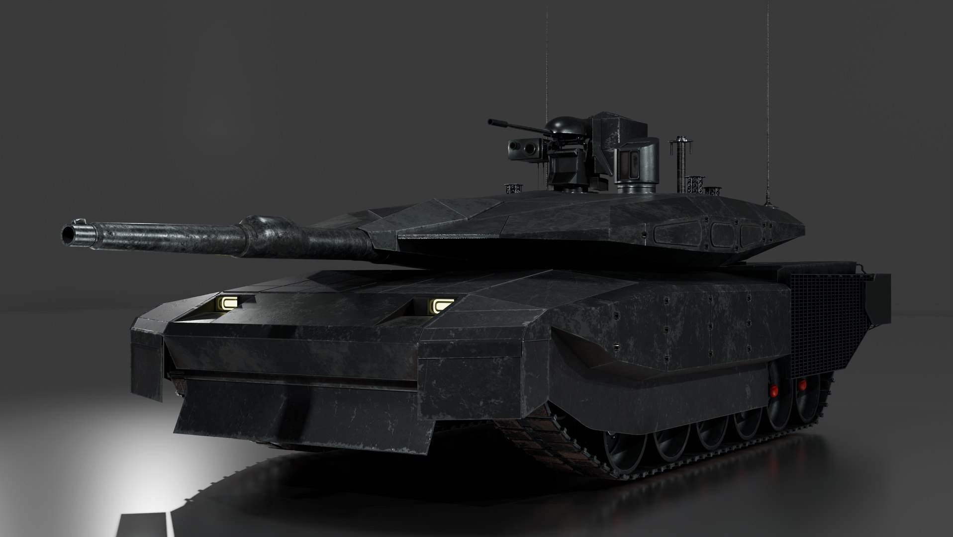 3D Concept Tank Design - TurboSquid 2181083