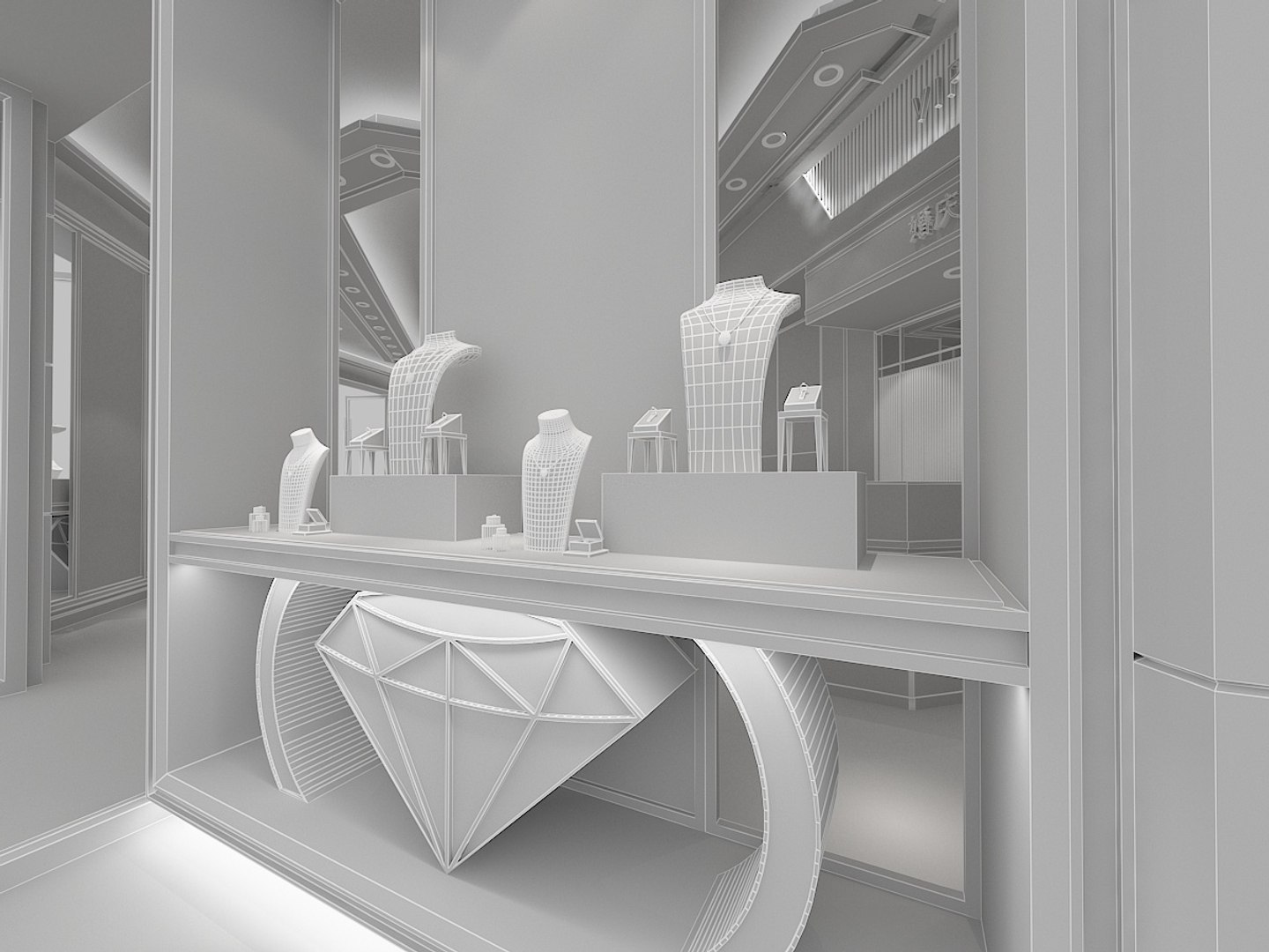 Jewelry Store 3D - TurboSquid 2000374