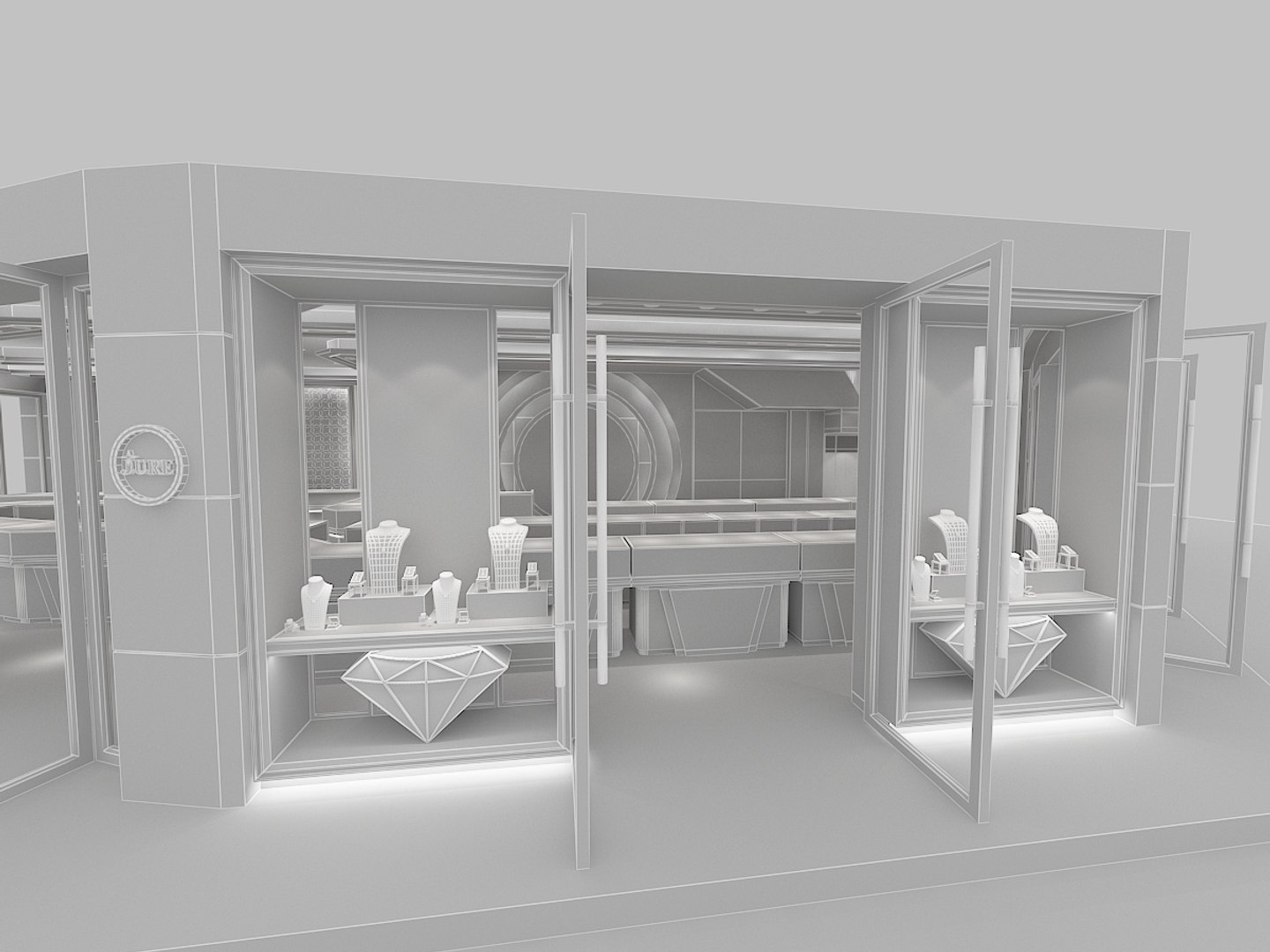 Jewelry Store 3D - TurboSquid 2000374