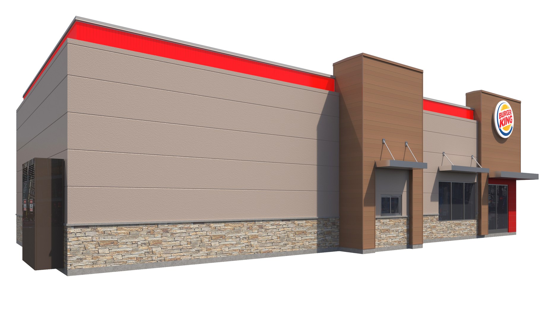 Burger King 3D Model - TurboSquid 1295118