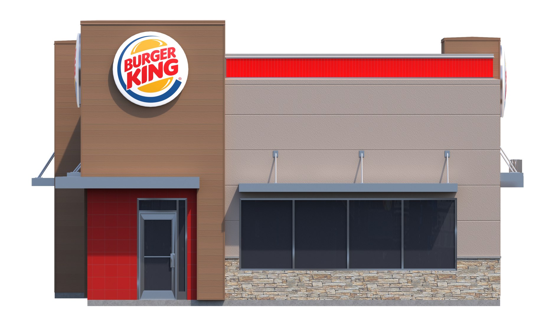 Burger King 3D Model - TurboSquid 1295118